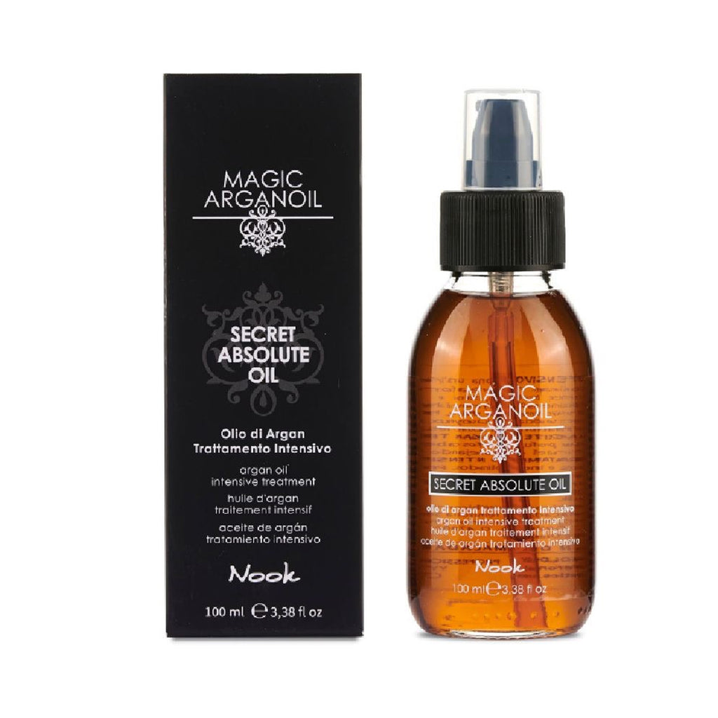 NOOK MAGIC ARGANOIL SECRET ABSOLUTE OIL 100ML | VAJ ARGANI PËR FLOKË – UNI Cosmetics