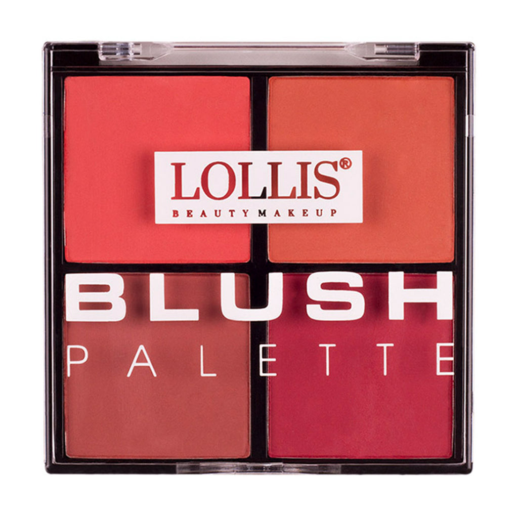 LOLLIS BLUSH PALETTE 4 COLORS 01 | SHKËLQYES PËR FAQE – UNI Cosmetics