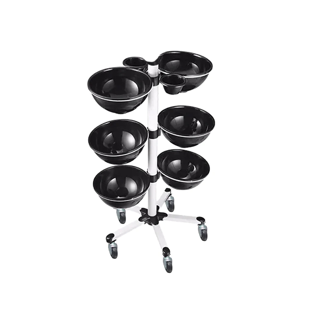 PROFESSIONAL EQUIPMENT SALON TROLLEY (BLACK) B91-ST010A – UNI Cosmetics